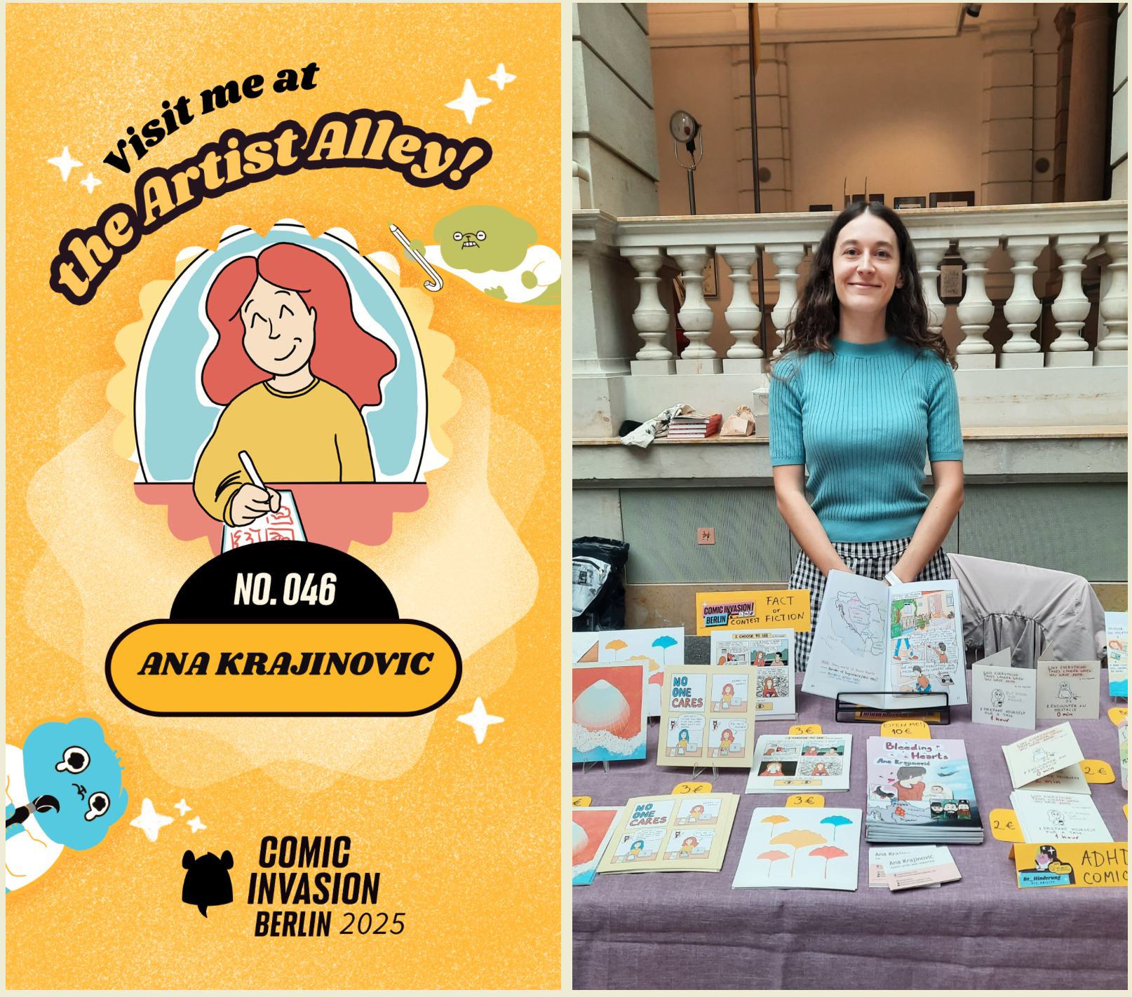 Comic Invasion 2025 and a new paper! – Ana Krajinović